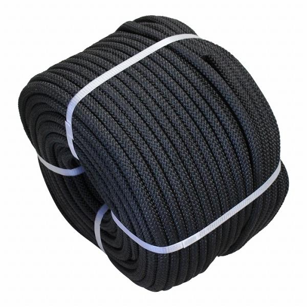 【摩擦ショックに強い】16打ちでしっかりと綺麗に編み込まれており、丈夫で摩擦や衝撃に強い構造です。柔軟&amp;伸縮性も兼ね備えているため、ロープワークがとても楽になります。【多様な用途】ボートをはじめ、マリンレジャーや漁業用には欠かせない...
