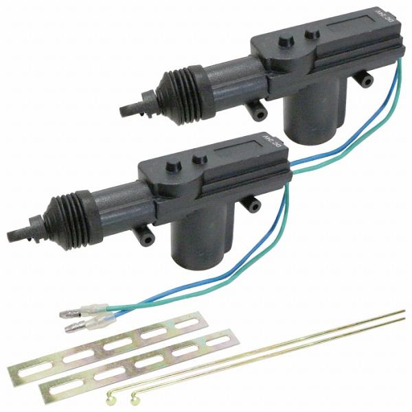 ドアロックが全ドア手動式の車両に取り付けることで運転席ドアからの全ドア集中ロック・アンロックが可能になります。キーレス受信コントローラーやセキュリティホーンなどに繋げて使用することもできます。▼接続が簡単▼アクチュエーターのハーネスは全てギ...