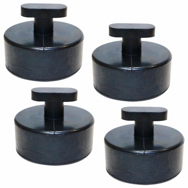 ジャッキパッドは危険なくジャッキアップ作業を行うために必要なアイテムです。安全な整備のために定期的な交換をおすすめいたします。●ゴム製なので、ジャッキ使用時のスリップ防止ができ、作業時の安全性・安定性を高めます。●2.5cmの厚みで耐久性に...