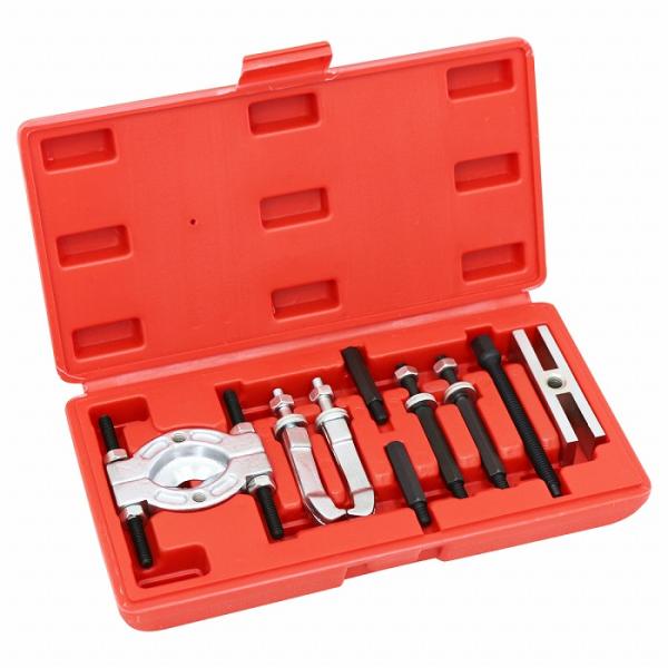 ベアリングやギアの抜き取りで大活躍！ベアリングセパレーターとプーラーのセットです。収納するケース付きで持ち運び・収納に便利です。■ベアリングサイズベアリングの直径は、約15mmから50mmに対応します。■作業の難所にも爪を差し込むスペースが...