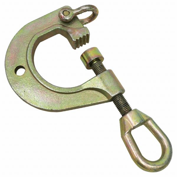 最大荷重が約5tの3WAYタイプの高性能ボディクランプです！  事故や追突などで損傷したフレームや内板骨格パネルを挟み込み、 正常な位置まで引き出す時に使います。  また、クランプは鉄のかたまりなので、1度購入すると メンテンナス次第では長...