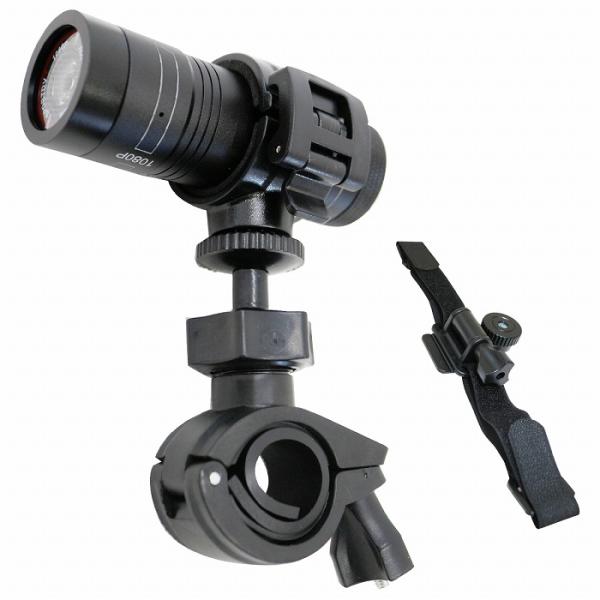 バイクや自転車に簡単に取り付けられるドライブレコーダーです。手のひらサイズの軽量設計で、バイクから離れる時もバッグやポケットに入れて持ち運べます。◆取り付けが簡単自転車やバイクに装着できるだけではなく、ヘルメットや腕などにも取り付けでき、登...