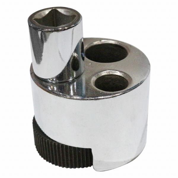 ・シリンダーへッドに付いてるスタッドボルトを取り外す道具です。・6-19mmまでの太さのボルトに対応しています！・差し込み角1/2"（12.7mm）のラチェットハンドルまたはブレーカーバーでご使用下さい。■使用方法ボルトのサイズにあわせて、...