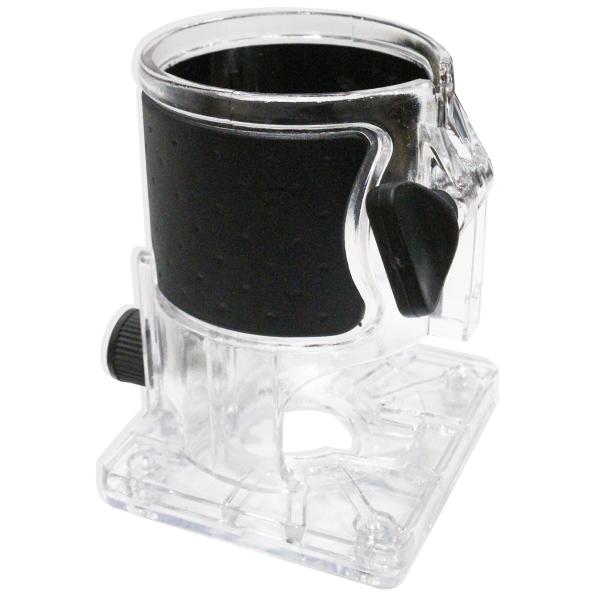 マキタ 3701 3703 対応 のトリマー用ベース トリマーアクセサリです。サイズが合えば他社製のものでもご使用いただけます。◆サイズ(約)：8.8cm×10.8cm×8cm◆重量(約)：160g※当商品は純正品ではございません。予めご了...