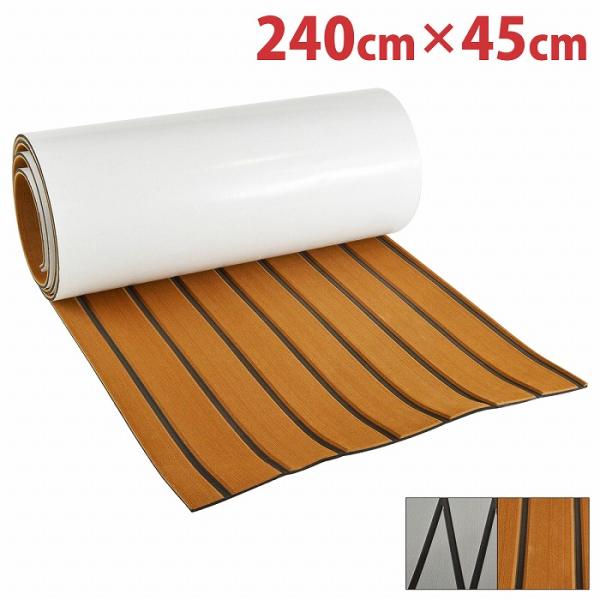 船のデッキの滑り止めに！万が一の転倒時にも衝撃を吸収してくれます。船の床面をドレスアップにも漁船、ヨット、ボート、クルーザーのデッキ等の屋外に最適です。◆EVA製で防水性に優れており、紫外線に強く劣化しにくいです！◆厚さ約6mmと厚手で滑り...