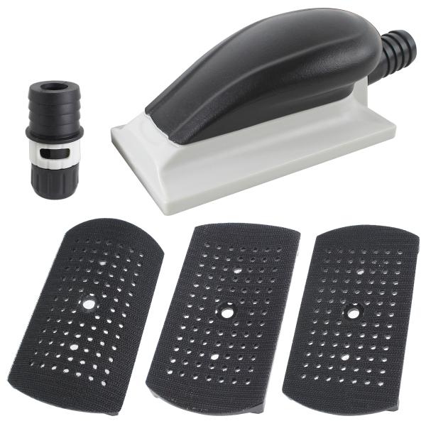 ・サンディングブロック■サイズサンディングブロック：約6.8cm×約12.4cm×約5.7cmホース接続部分：約2.2cm/約1.4cm　付属品：約6.6cm/約1.6cm　※サンドペーパーは付属しません。