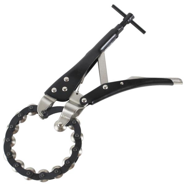 ・チェーンパイプカッター20〜90mmまでのパイプが切断可能なパイプカッターです。本体全長：約240mmチェーン全長：約350mm