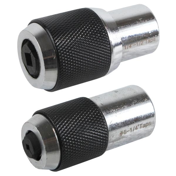 ・タップホルダー■サイズ差込角：3/8インチ（9.5mm）・M3-M6約48mm×約20mm・M8-M12約52mm×約20mm