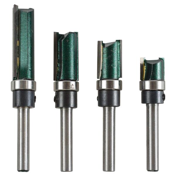 ■ストレートビットセット 4本◆サイズ(約)　D(幅)×刃径×刃長　6mm×12.7mm×11.9mm　6mm×12.7mm×20mm　6mm×12.7mm×25mm　6mm×12.7mm×38mm