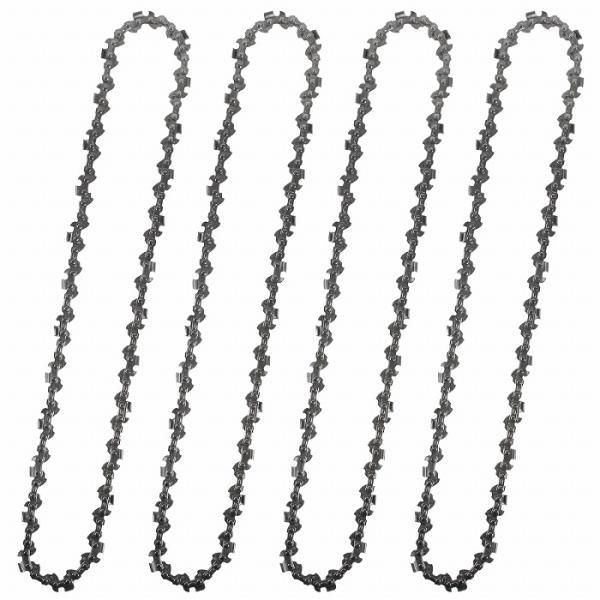 電動チェーンソー用の替刃　4本■サイズ【14インチ／35cm】・ドライブリンク数：52個・ピッチ：3/8"・ゲージ：.050"(1.3mm)〇適合品番オレゴン　　　｜91PX-52E 91VXL-52Eハスクバーナ　｜H35-52E S93...