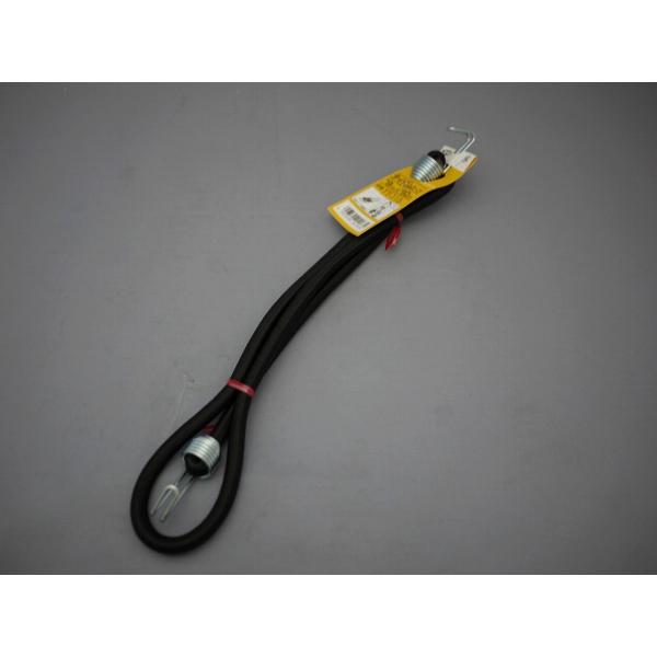 ●周囲を糸で特殊織している丸ゴムで、伸縮性と強度があります。●キャリーカートなどの荷物の固定用に。●材質：天然ゴム、ポリエステル