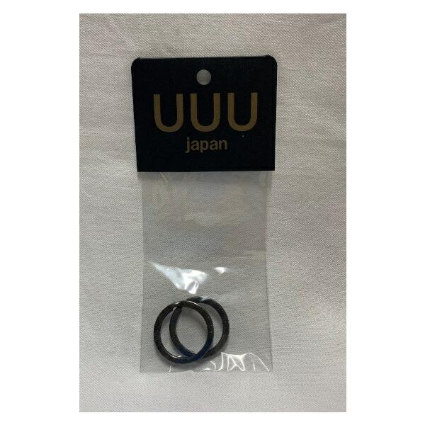 パラコードでオリジナルキーホルダーを作りませんか？●全ての金具に「ＵＵＵ」の刻印有り●塗装ではなくマットなメッキ仕様なので、高級感もある●UUUキーリングシリーズに使用されているオリジナル金具●内容:2ケ入り