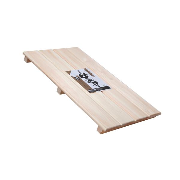 ●極上の板厚で、最高グレードの仕上がりのすのこです。●表面に釘を使わず、木ダボを使用したすのこです。●浴室だけでなく玄関先などでもお使い頂けます。●桧の香りと共に、極上の癒しタイムとなること間違いありません。●サイズ：長さ850mmX幅46...