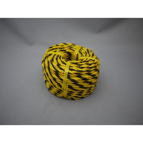 ●危険区域の表示や、駐車場の間仕切りなどにも。●#9は呼称で、実際の太さを意味するものではございません。【仕様】●サイズ：太さ約7mmX長さ約200m●素材：ポリエチレンの再生原料※重量物の取扱いや、結束ロープ（トラックロープ等）としては　...