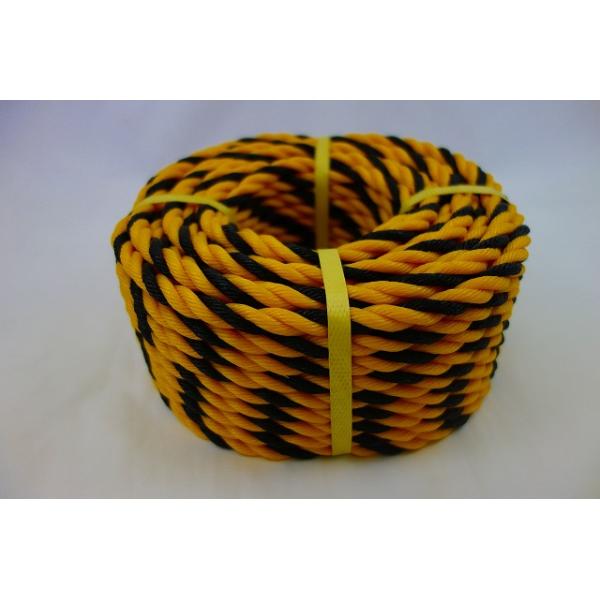 ●危険区域の表示や、駐車場の間仕切りなどにも。●#9は呼称で、実際の太さを意味するものではございません。【仕様】●サイズ：太さ約10mmX長さ約30m●素材：ポリエチレンの再生原料※重量物の取扱いや、結束ロープ（トラックロープ等）としては　...