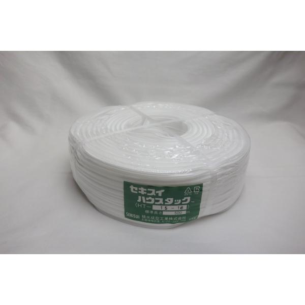 ●ハウス用モノフィラメント入りポリエチレン製平バンド●標準太さ(mm)：15●芯数：7・4・7●標準長さ(m)：500●標準強さ(kgf)：40