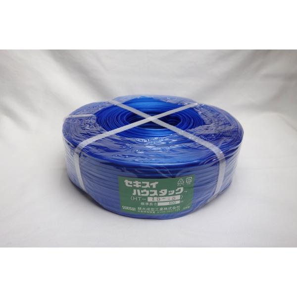 ●ハウス用モノフィラメント入りポリエチレン製平バンド●標準太さ(mm)：15●芯数：7・4・7●標準長さ(m)：500●標準強さ(kgf)：40