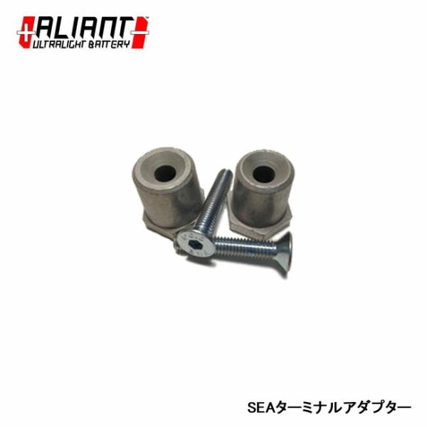 4輪装着時に使用するSAE規格のターミナルアダプター。