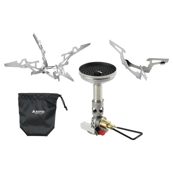 ■概要初回数量限定としてウインドマスター(SOD-311)+トライフレックス(SOD-461)をセット販売ウインドマスターSOD-311お客様からのご要望にお応えし、SOD-310 ウインドマスター標準装備の3本ゴトクを約18.5%軽量化し...