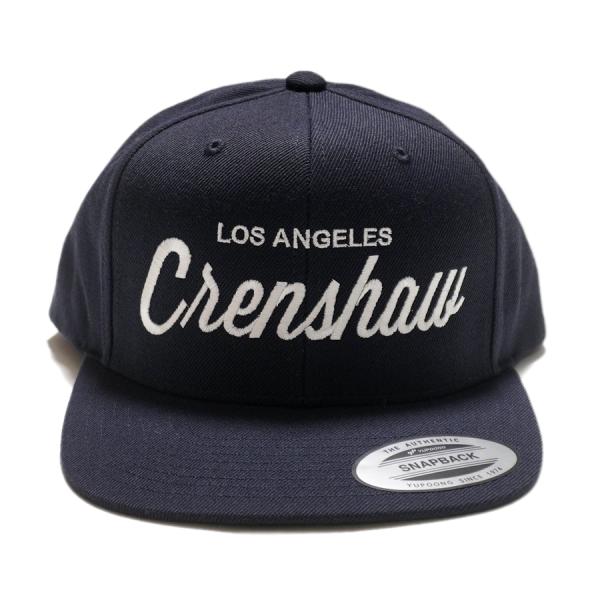 クラシックなスタイルのシティキャップが入荷！ロサンゼルスの地名を落とし込んだシンプルなデザインが魅力。こちらはクレンショーモデル。スナップバックタイプでサイズ調整が可能となっております。