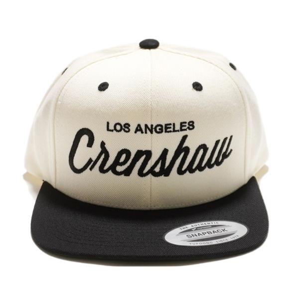 クラシックなスタイルのシティキャップが入荷！ロサンゼルスの地名を落とし込んだシンプルなデザインが魅力。こちらはクレンショーモデル。スナップバックタイプでサイズ調整が可能となっております。
