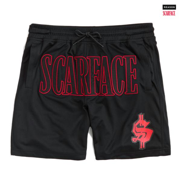 REASONから今なお熱狂的なファンによって支持されている傑作映画"スカーフェイス"とのオフィシャルコラボアイテムが入荷！ハイセンスなデザインが支持を受け、各種メディアでの紹介や、有名ブランドとのコラボ等でも注目されているストリートブランドです。