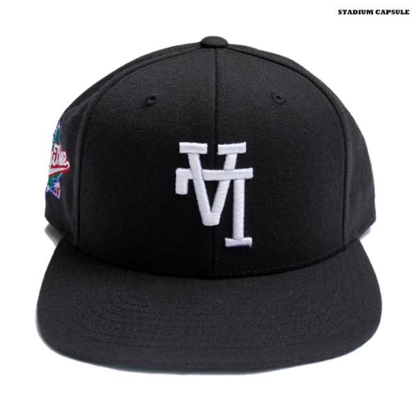 カスタムハットをメインにリリースするLA発"STADIUM CAPSULE"よりスナップバックキャップ入荷！フロントの3D刺繍に加え、サイドパッチ刺繍やバックのブランドロゴなどクールなデザインです！