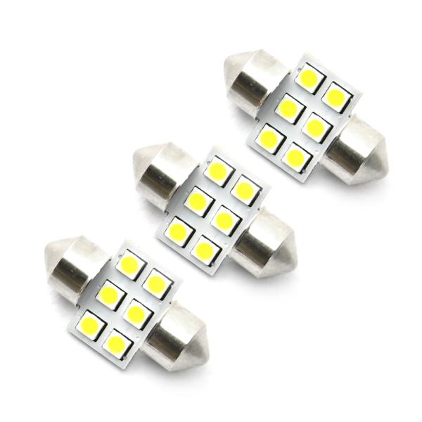 ちょうどいい、綺麗な発色！タイプ違いの電球の色違いを最小限に！使用する3030チップはどの電球形状でも色違いを極力抑えたLEDです。夜間視認性を考え、発光色は純白（6000K）に近づけました。色温度6000KLED 1チップあたり 70lm...