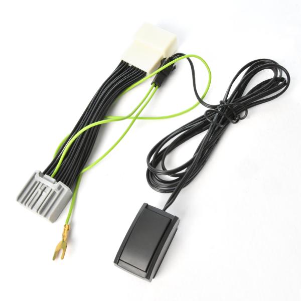 スイッチONで走行中にHDMI・USB接続した機器の動画視聴、オーディオ操作も可能！取り付けはディスプレイオーディオ裏にある同形状のカプラーに割り込ませて、アース端子を取り付けます毎回、エンジン始動時にはスイッチ操作が必要です・適合：ディー...