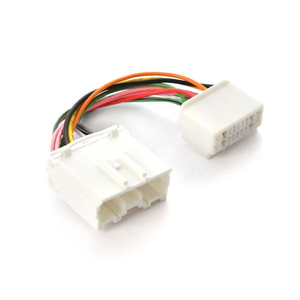 平成13年以降のNISSANのUDトラックスの14ピンオーディオコネクターに18ピンのオーディオなどを取り付けることができる変換ハーネス!一部、平成13年以前の車両でも14ピンカプラーが合えば取り付けることができます。【確認事項】※必ず現車...