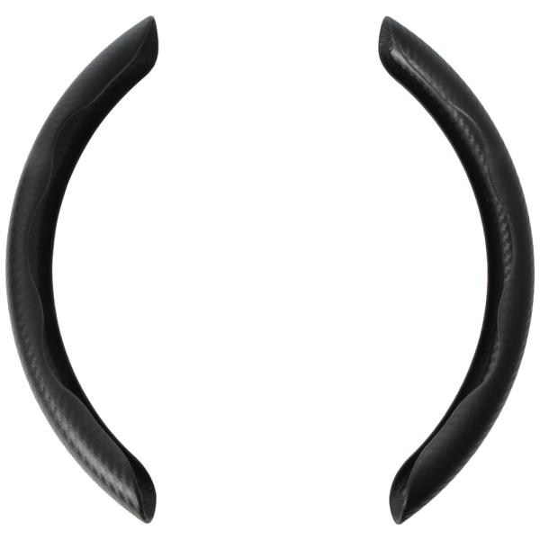 軽自動車・普通自動車汎用ハンドルカバー2個セット【確認事項】※取付説明書はございません。※汎用品となります。記載車種は参考程度にお考えください。※ハンドル全体を覆うカバーではございません。■日本郵便でお届け※北海道・沖縄は送料800円（詳細...