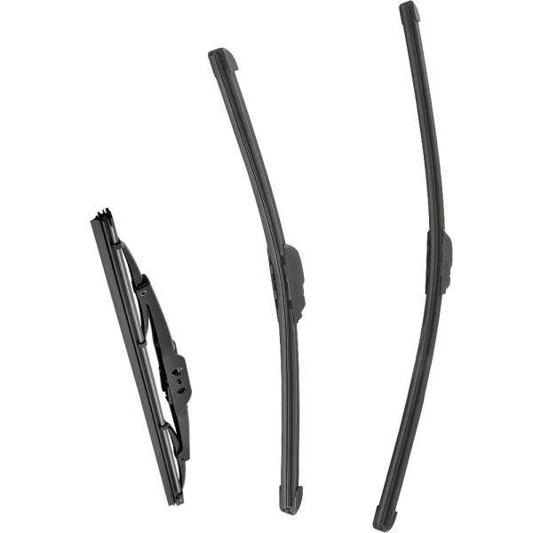 フロント用エアロワイパー 2本＋リア用ベーシックタイプワイパー1本 1台分3本セット！製品保証付き（発送から1ヶ月間のみ）■車名：日産 キューブ 寒冷地仕様車■型式：Z12/NZ12■年式：H20.11-R2.3■サイズ：フロント 500m...