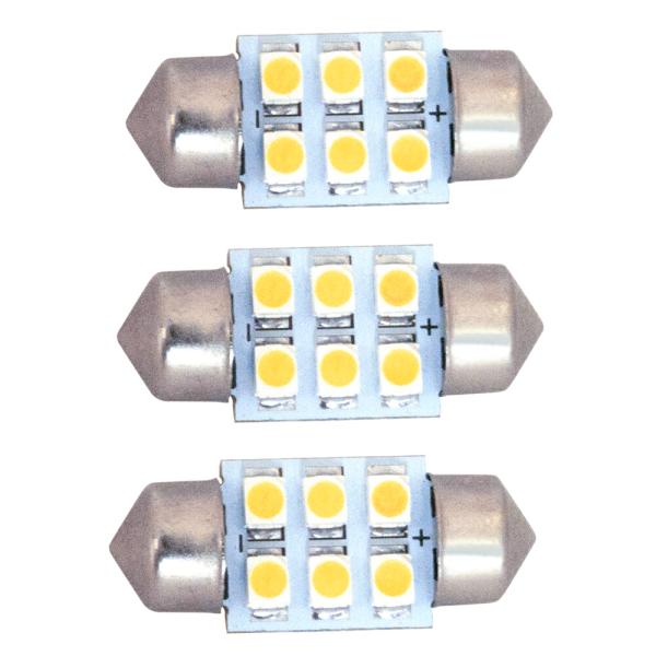 【セット内容】フロント：2点(T10×31)センター：1点(T10×31)合計3点【確認事項】※純正LEDルームランプ車取付不可※年式・グレード等による仕様差異があり、必ず現車をご確認下さい※LEDの形状が異なる場合、色が揃わない場合あり※...