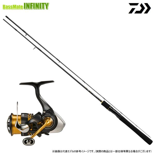 納期:2〜4日予定(土日祝水曜を除く)お取寄せでのご発送これからアジ釣りを始められる初心者の方に最適な、当店おすすめロッドとリールのセットです。【ロッド：ダイワ　ルアーニスト 63UL】おかっぱりルアーフィッシング入門ロッド。気持ちよくキャ...