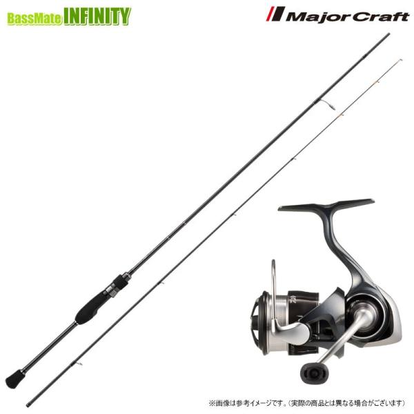 納期:2〜4日予定(土日祝水曜を除く)お取寄せでのご発送これからアジングを始められる初心者の方に最適な、当店おすすめ、ロッドとリールのセット商品です。【ロッド：鯵道 アジドウ 5G AD5-S622M/AJI 】その感度・軽さ、まるで指先の...