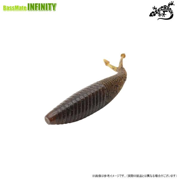 納期:1〜2日予定(土日祝水曜を除く)GEECRACK USAプロの「アルトンジョーンズjr.氏」監修のアイテム。ベイトフィッシュのシルエットとボディー後方のリングボディーがしっかり水をつかみ、ナチュラルな波動を発生。そしてテールにはわずか...