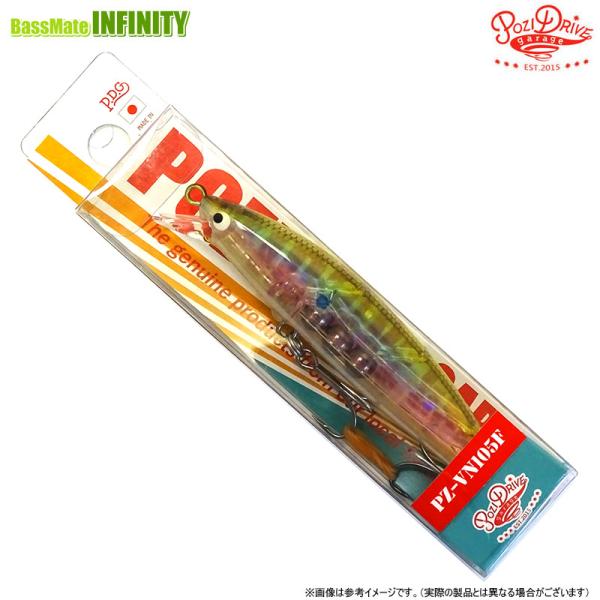 納期:2〜4日予定(土日祝水曜を除く)お取寄せでのご発送万能コンパクトミノー・105mmフローティングもコンパクトボディに標準＃3フック装備・フック改造で浮力のチューニングが可能・コンパクトボディに19ｇのウエイトで抜群の飛び■サイズ:10...