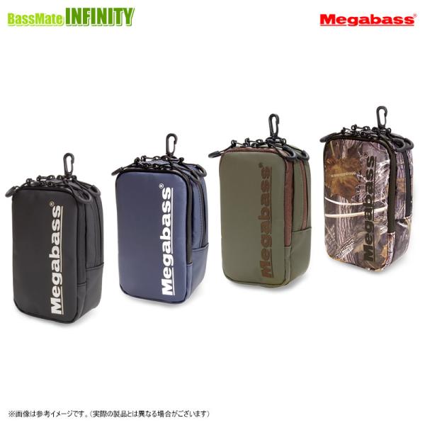 納期:3〜7日予定(土日祝水曜を除く)お取寄せでのご発送メガバス・モバイルポーチIIはスマートフォンや小物収納に最適なポーチです。内部収納エリアは2つの外面ジッパーにより2室に分かれており、スマートフォン＋小型BOX等のように独立した収納が...