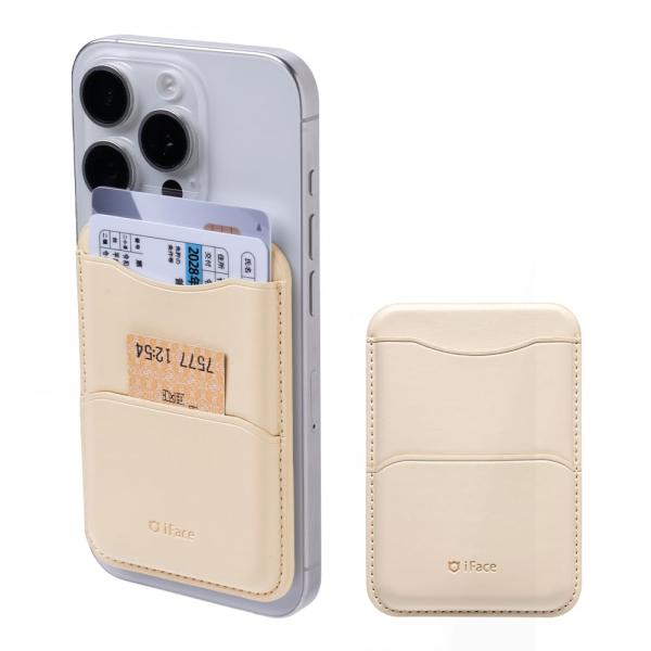 「商品情報」iFaceからMagSafe対応のカードウォレットが登場！MagSafe対応ケースの背面にピタッとくっつき、カード収納可能になるので、ミニマムに外出したい方にピッタリ。クレジットカードや免許証を収納すれば、スマホ1つで身軽にお出...