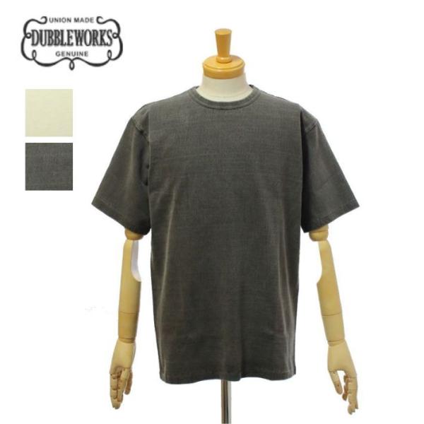 「DUBBLE WORKS　ダブルワークス」毎シーズンご好評をいただいているダブルワークスのTシャツの定番、「HEAVY WEIGHT」（ヘビーウェイト）。使用する天竺のボディは、8番という太番手の糸を、度詰めにして編み立てたもの。一般的な...
