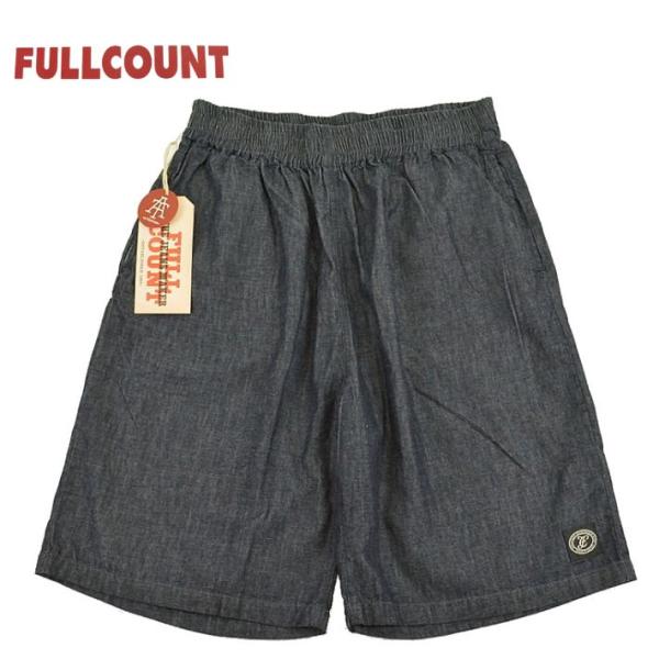 6oz.ムラ糸インディゴデニムを使用したショートパンツ。ウエストはゴムシャーリングにグログランテープ付きのイージー使用。ひざ丈のワイドなシルエットで快適な穿き心地です。サイドポケット2つ、バックポケット2つをきちんと装備しているイージーショ...