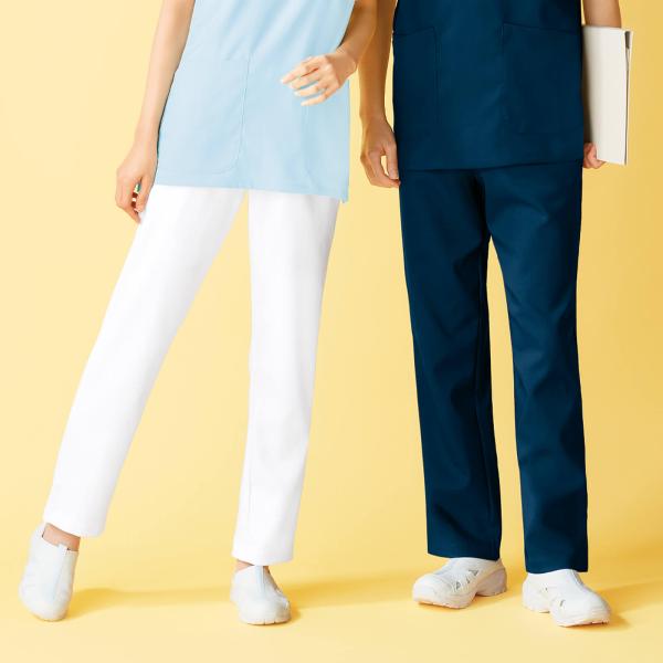 ※男性基準のサイズ展開の為、女性の方はワンサイズ下がおすすめです。チーム力を高めるウエアストレッチギャバ・・・シワになりにくい、軽くて動きやすい、なめらかな肌触り後ポケットが便利な総ゴムパンツすっきりストレートパンツウエスト総ゴムで調整でき...