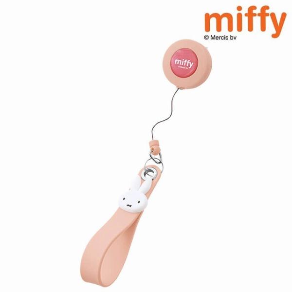 ミッフィーの立体チャームがポイントのテープホルダー！クリップ付きでポケットに簡単に装着でき、スマートに携帯可能伸びるリールが便利！裏面の回転クリップは動きに合わせて回転するので邪魔にならない！かわいさも機能性も重視したい方におすすめ！【アン...