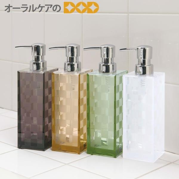 市松模様をデザインしたのディスペンサー。おしゃれで落ち着きのあるモダンデザインです。 ワンプッシュで出る量を多めにした浴室用のシャンプーボトル。 他にも多くのシリーズ品ぞろえがございますので、お好みに応じて選んでいただけます。サイズ・容量サ...
