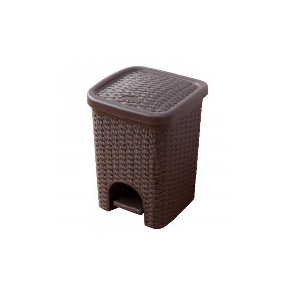 手を触れずにフタが開けられて衛生的！ペダル式のゴミ箱。ペダルを踏むとフタがパカッと開き、手を触れることなくゴミが捨てられます。中箱付きなので袋の端がスッキリ収まり、外から見えないようセットできます。フタが大きく開くので袋の着脱もラク。お手入...