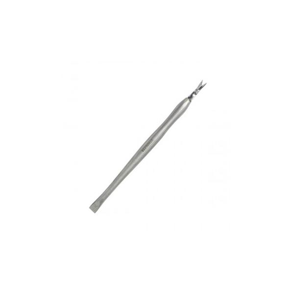 1本1本丹念に仕上げた刃先で甘皮を切り取ります。ハンドルの反対側は甘皮を整えることができる甘皮押しです。握りやすく使いやすい形状のハンドルです。<br>●こちらの商品は、北海道・沖縄・離島への配送は、別途送料がかかる場合がござい...