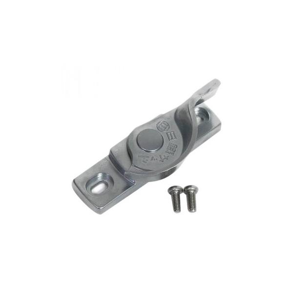 日鐵サッシ用のクレセント錠(右用)です。<br>●こちらの商品は、北海道・沖縄・離島への配送は、別途送料がかかる場合がございますので、予めご了承くださいませ。