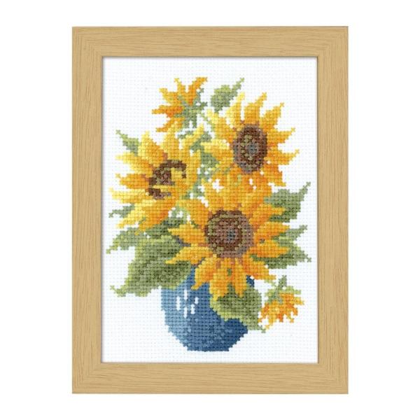 月日の流れを美しい季節の花々で表現したクロス・ステッチキットです。暮らしの中に彩りのある優雅な空間を。壁掛け・スタンド兼用できる専用の額付き。<br>●こちらの商品は、北海道・沖縄・離島への配送は、別途送料がかかる場合がございま...