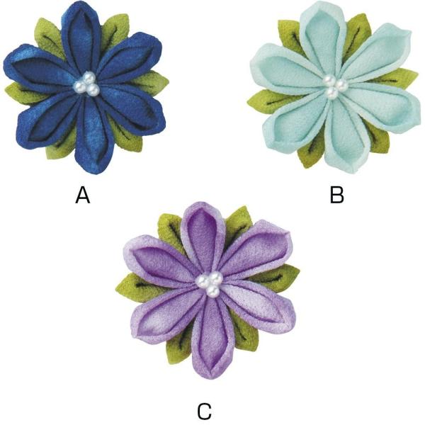 はじめてのつまみ細工。針と糸を使わないので幅広い年代層にお楽しみいただけます。<br>●こちらの商品は、北海道・沖縄・離島への配送は、別途送料がかかる場合がございますので、予めご了承くださいませ。