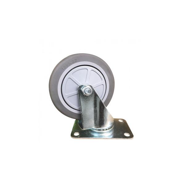 台車用交換キャスター、自在タイプ。<br>●こちらの商品は、北海道・沖縄・離島への配送は、別途送料がかかる場合がございますので、予めご了承くださいませ。